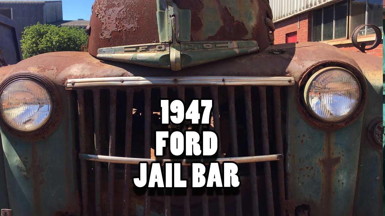 1947 Ford Jailbar Dually first walk around and delivery, check out the ...