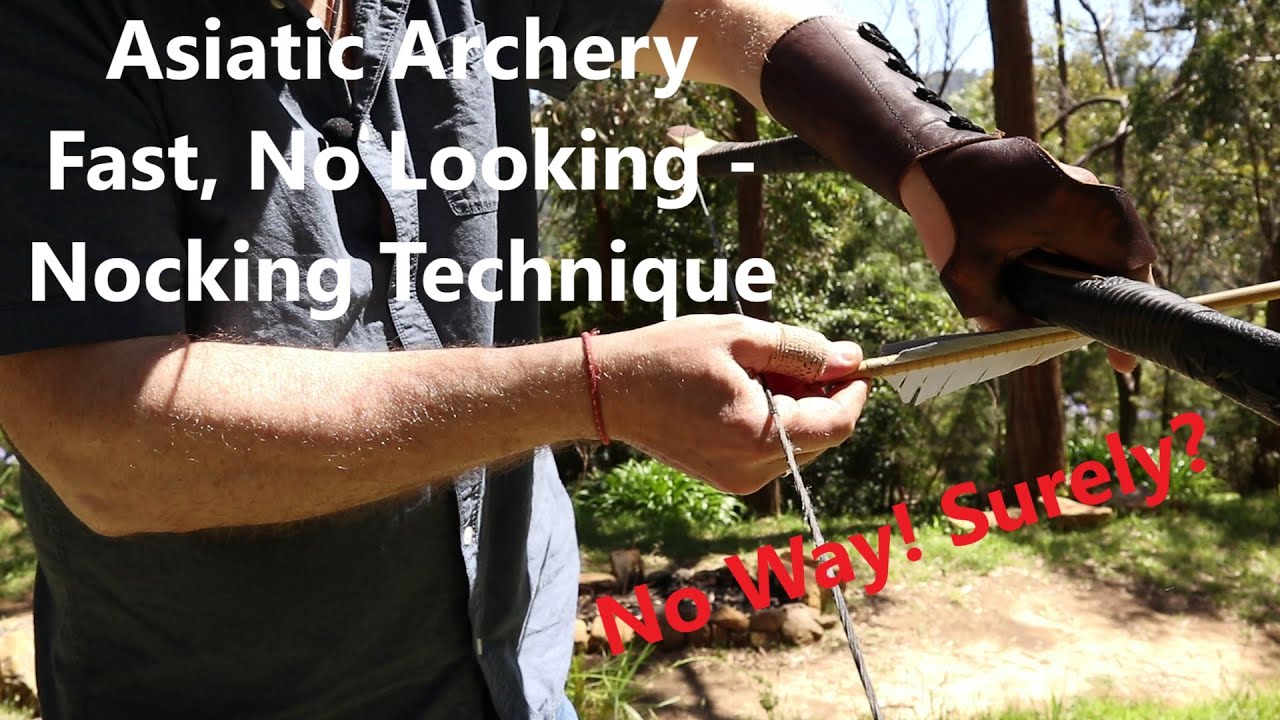 Bite Sized JeffTV - Fast No Looking - Nocking Technique - YouTube