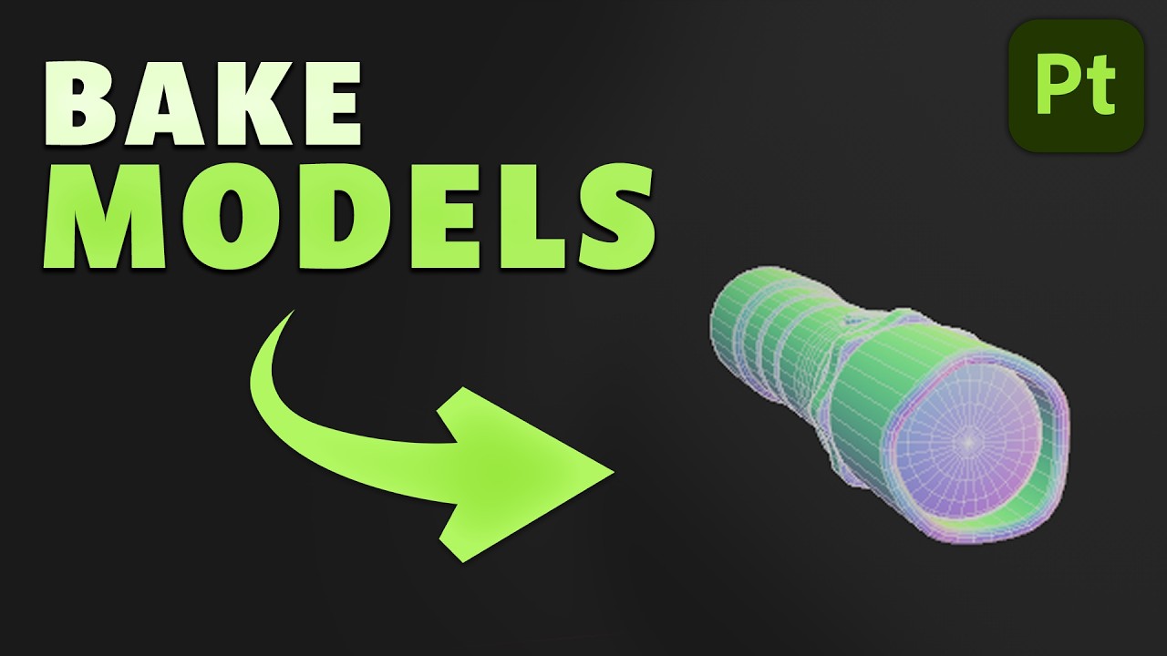 How to bake in Substance Painter - YouTube