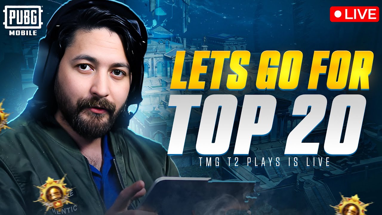 LETS GO FOR TOP 40 RANK ON TMG MARKHOR ID | TMG T2PLAYS | PUBG MOBILE ...