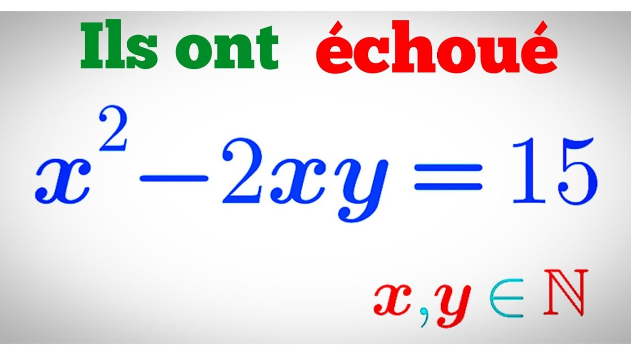 Comment faire pour résoudre cette équation ? - YouTube