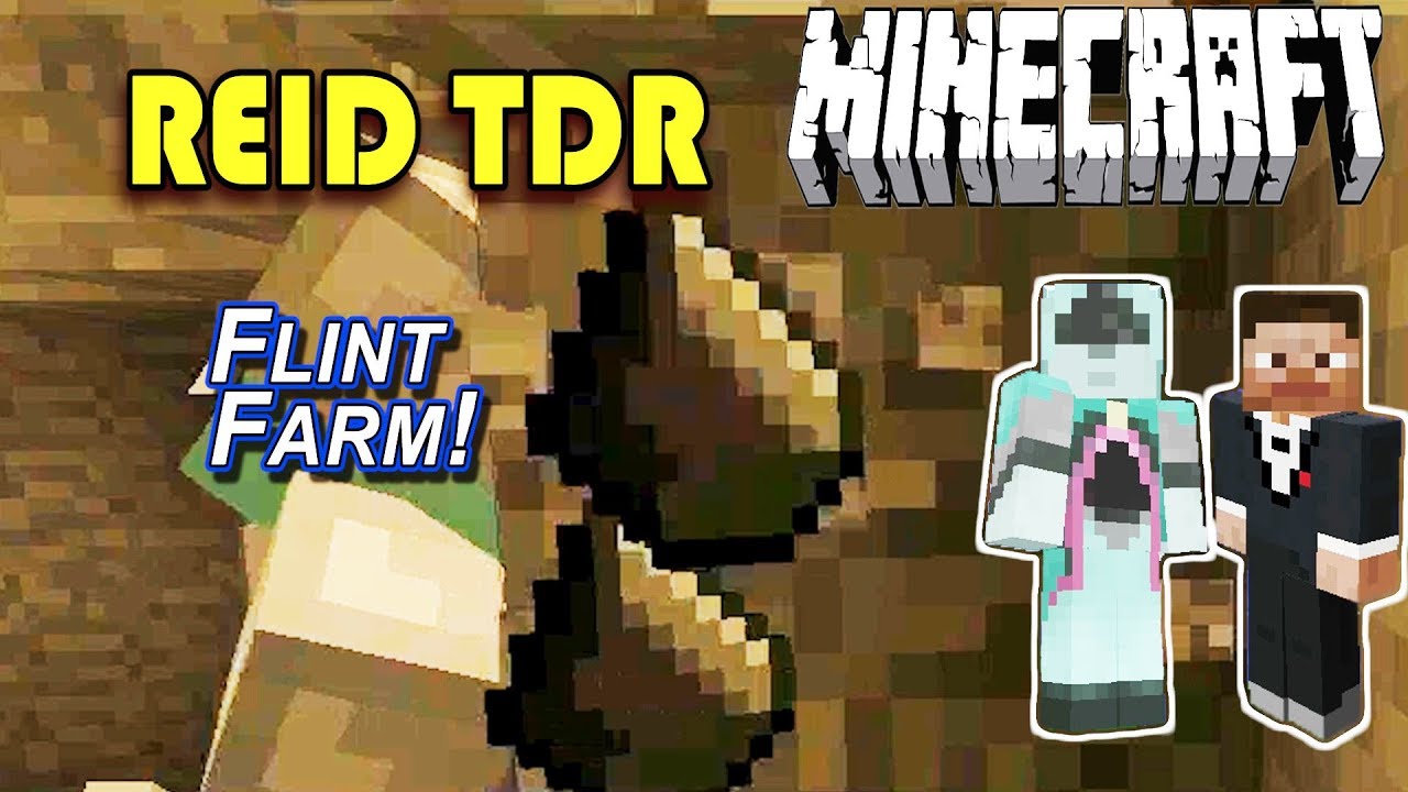 MINECRAFT [Ep60] FLINT FARM! Dad and Son play Minecraft Survival - YouTube