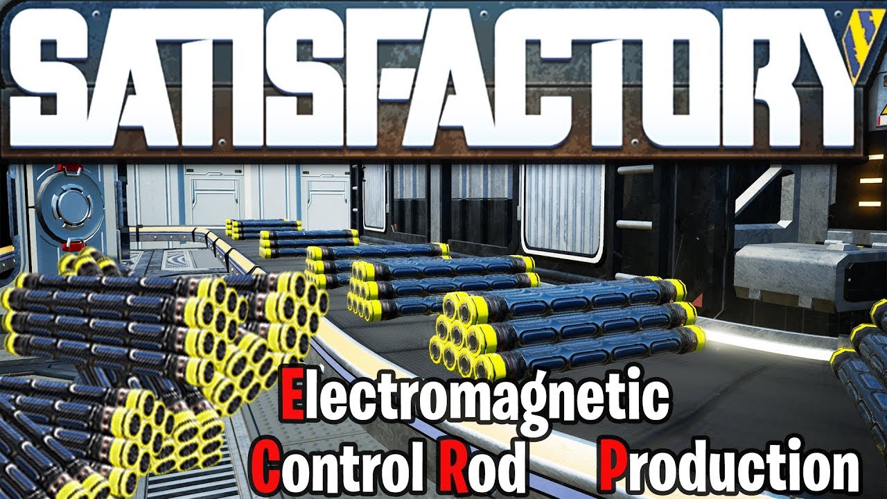 A.I. Limiter, Stator & Electromagnetic Control Rod Setup | Satisfactory ...