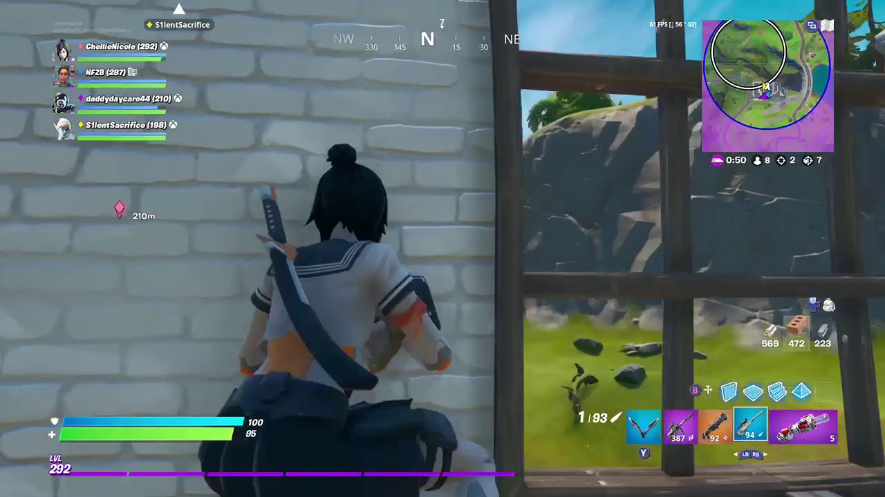 Fortnite gamer girl win - YouTube