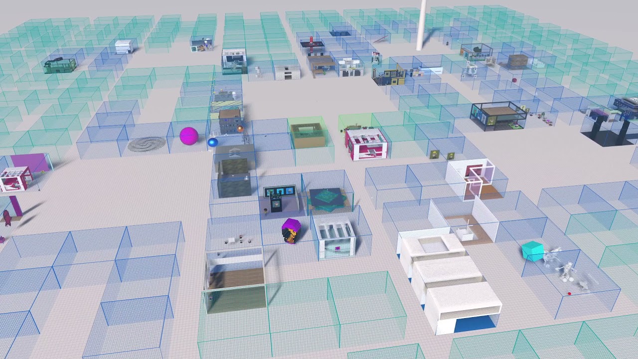 Aerial view of Substrata with parcel boundaries shown. - YouTube