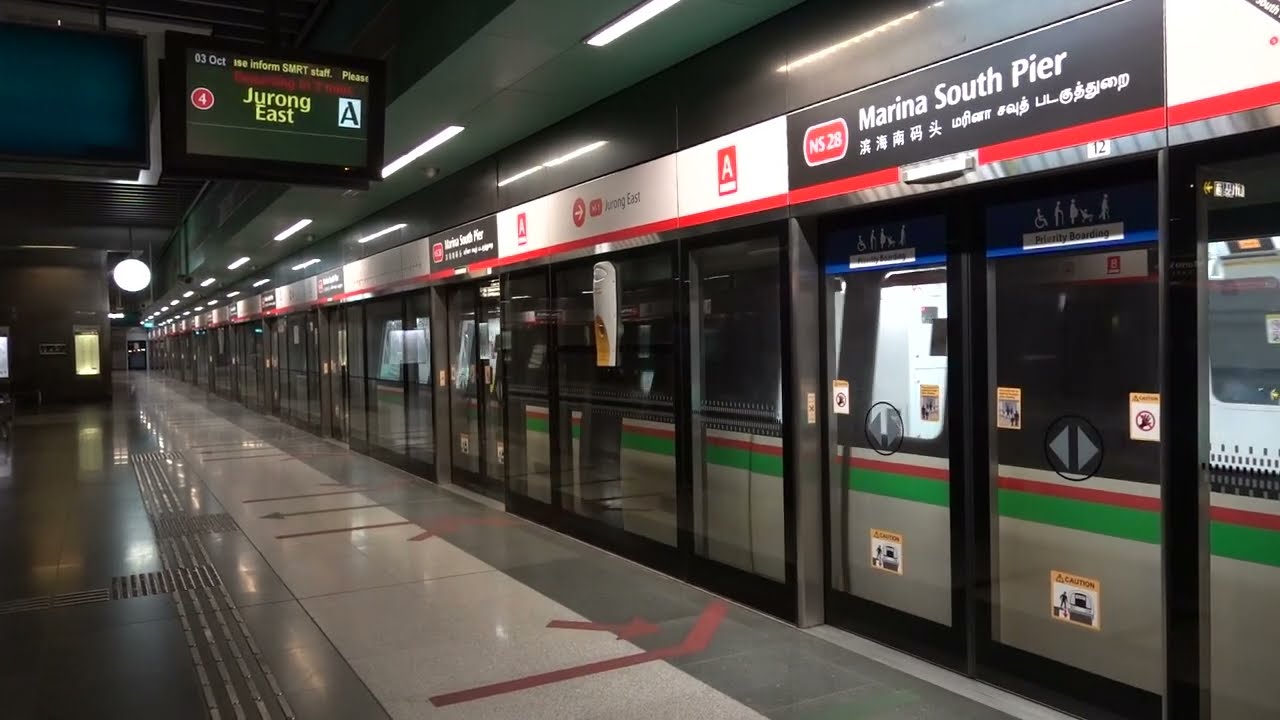 [Last Train] C151C 701/702 Arriving Marina South Pier (Northbound ...
