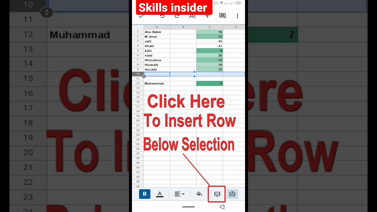 Insert Rows In Google Sheets Google Sheets Tutorials short Insert Rows In Google Sheets Google Sheets Tutorials short