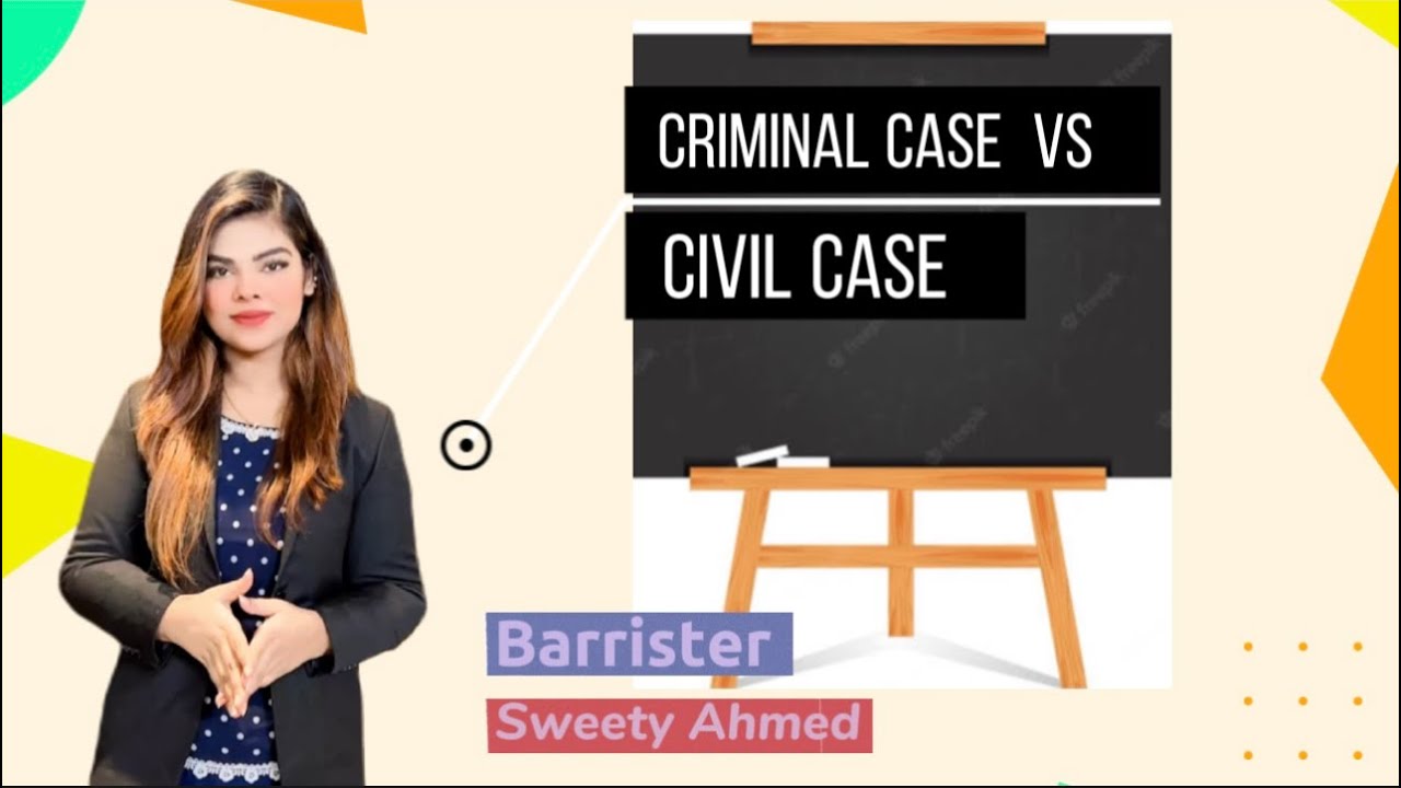 Criminal case VS Civil case - YouTube