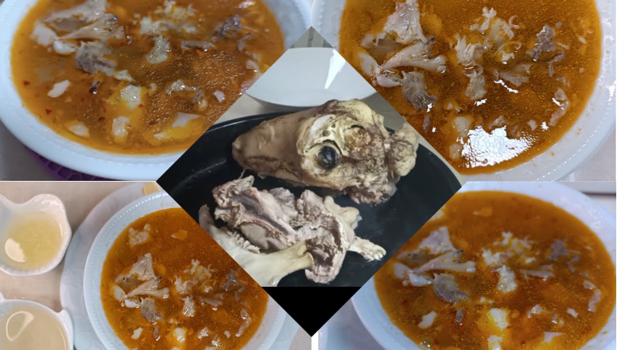 KUZU KOÇ KEÇİ KELLE PAÇA ÇORBA NASIL YAPILIR👌TAM BİR ANTİBİYOTİK 💪 ...