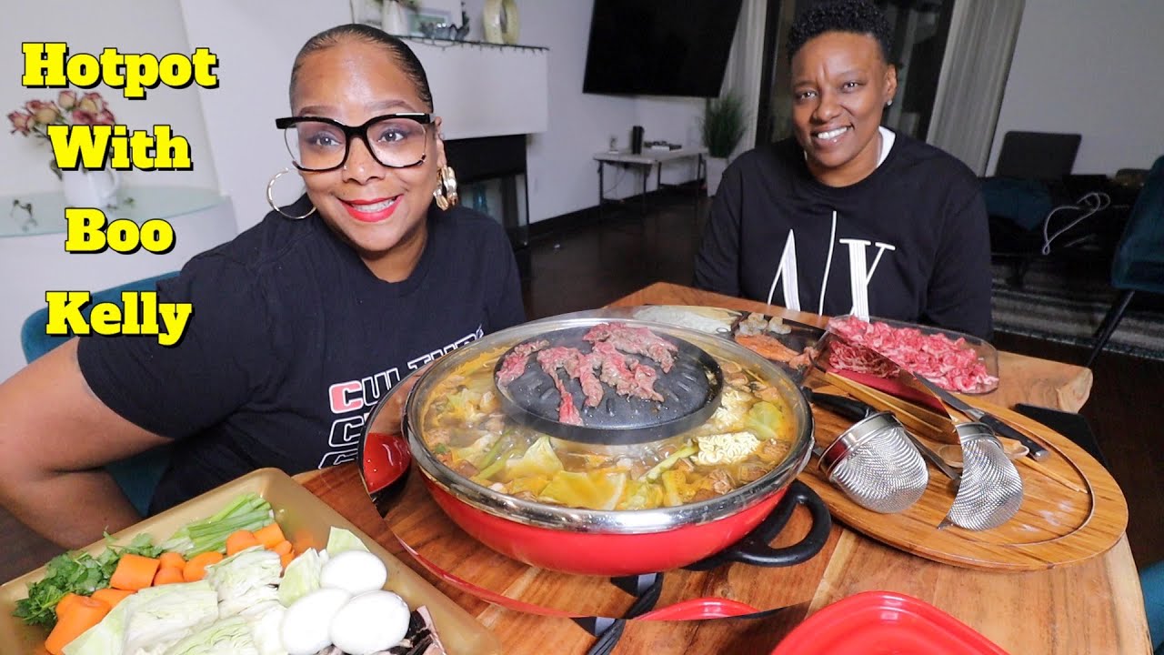 My Boo Does Spicy Hotpot With Me For The First Time! - YouTube