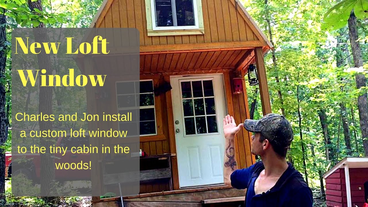 Tiny House Tour - Installing the loft window. - YouTube