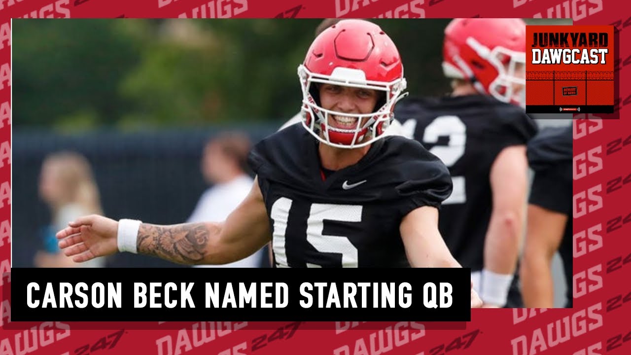 Instant reaction to Carson Beck being named Georgia starting QB ...