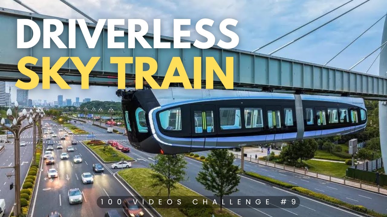 Riding Wuhan's Futuristic Driverless Sky Train - YouTube