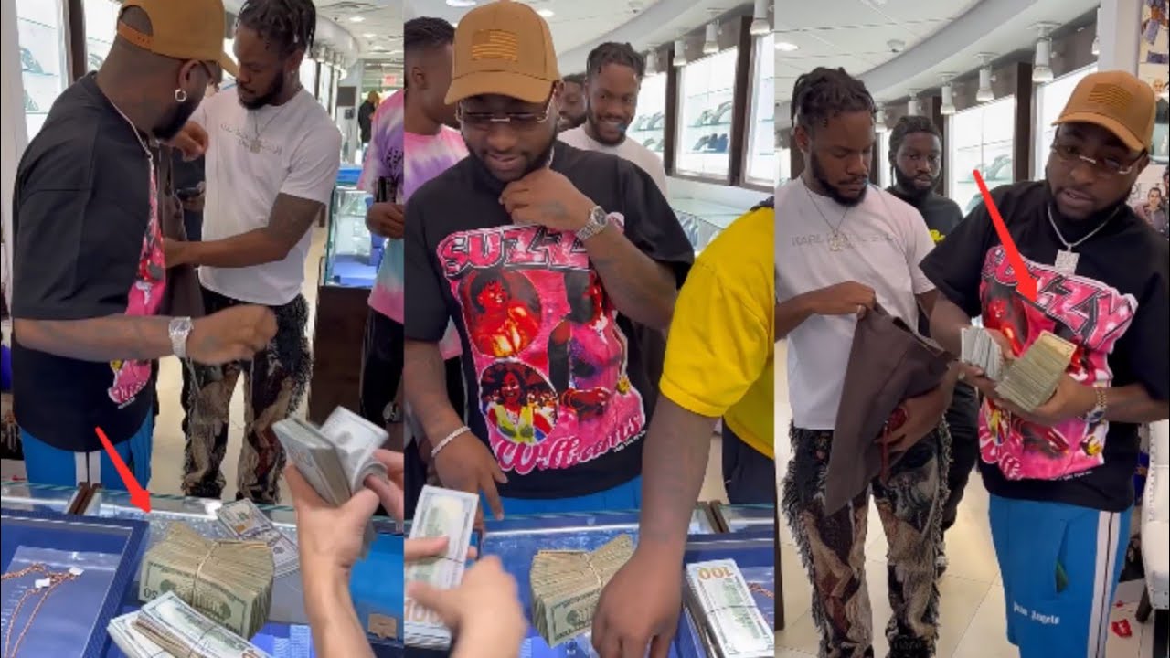Davido Splash 200 Million Naira Shopping Icebox for the first time ...