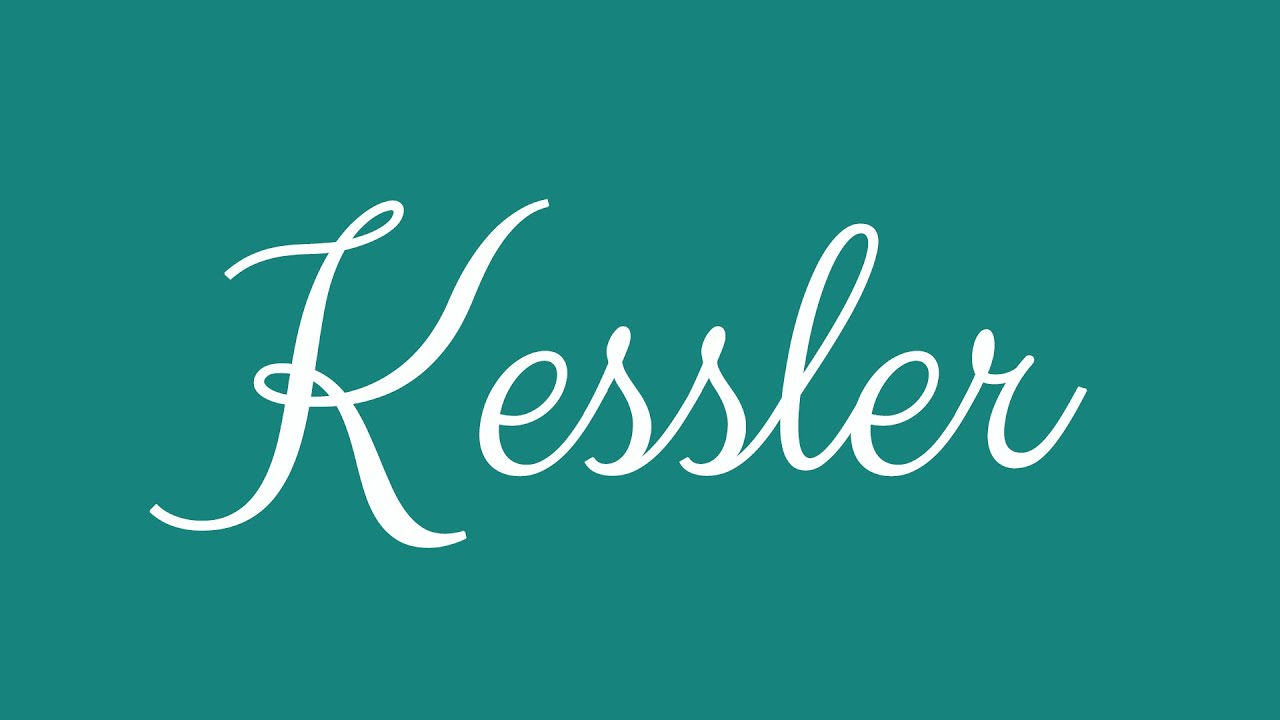 Learn how to Sign the Name Kessler Stylishly in Cursive Writing - YouTube