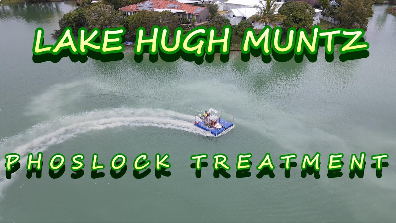 LHM Phoslock Treatment - YouTube