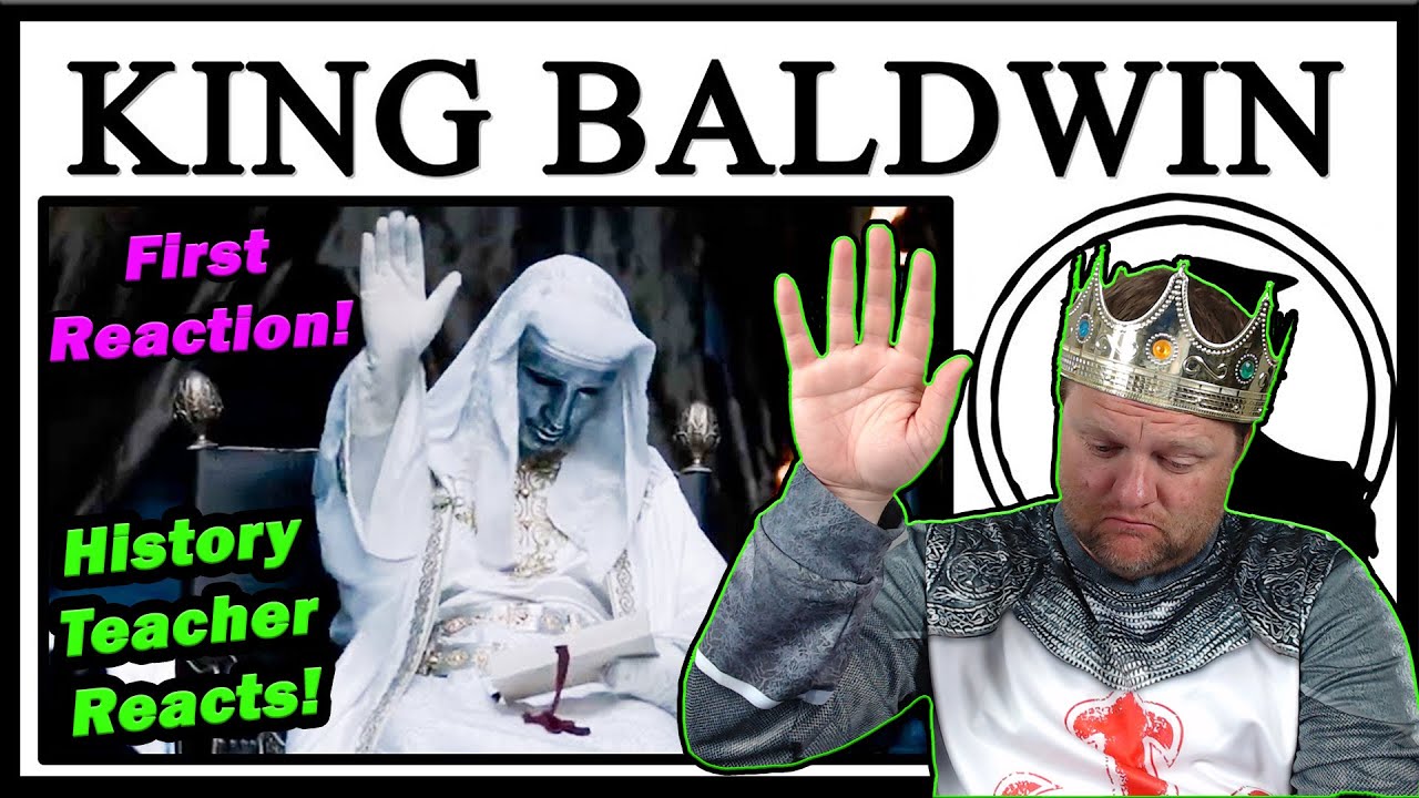 King Baldwin Raising His Hand Is Iconic | Lessons in Meme Culture | History Teacher Reacts - YouTube