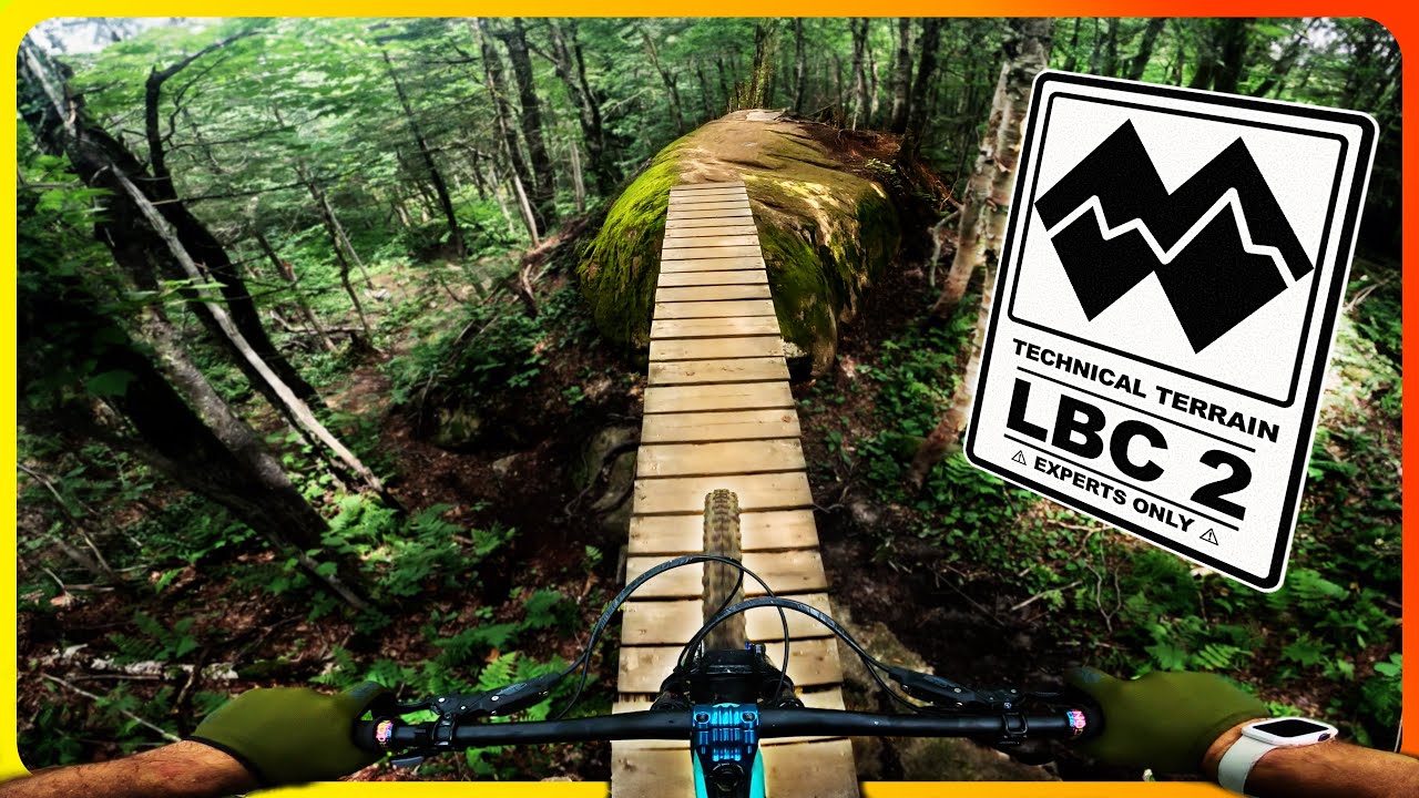 Riding Chunky Tech Trails at Sentiers Du Moulin - YouTube