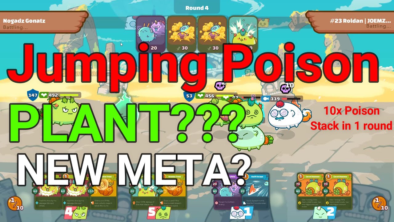 Jumping Poison Plant Meta - Axie Infinity - YouTube