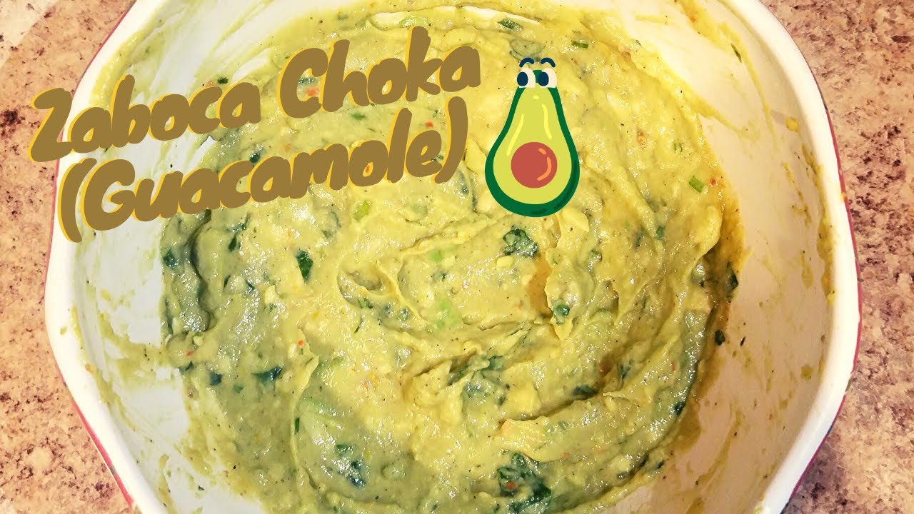 Learn How to Make Zaboca Choka (Trini Guacamole) | Camella's Kitchen ...