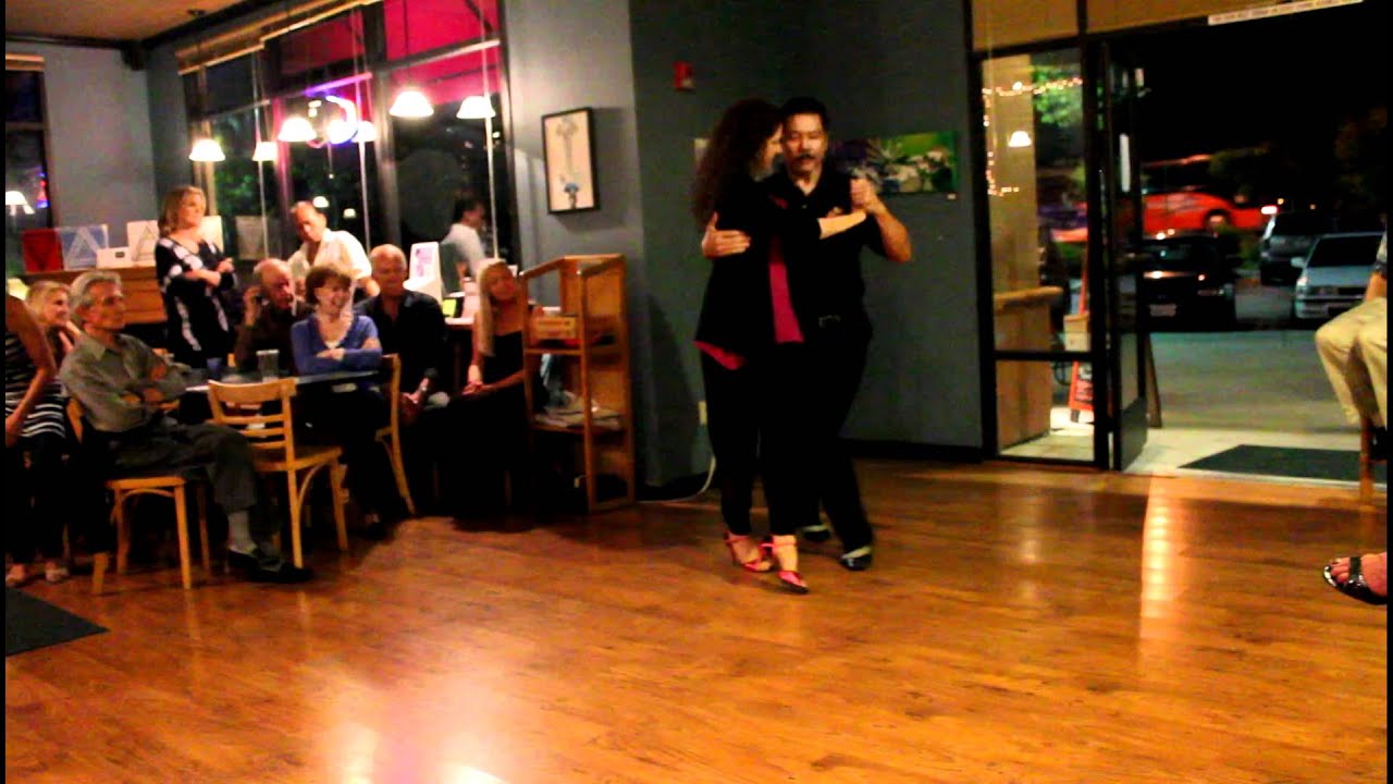 George Garcia & Christy Cote dance tango at Higher Grndz in SLO - YouTube