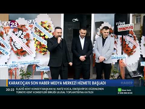 KARAKOÇAN SON HABER MEDYA MERKEZİ HİZMETE BAŞLADI