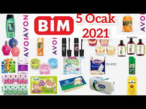 Bim 5 Ocak 2021 Salı İndirimli Aktüel Ürünler Kataloğu