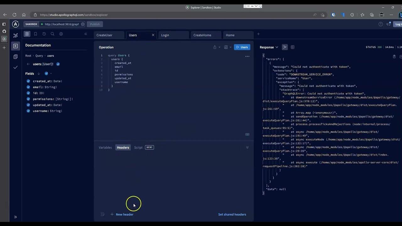 nestjs-with-apollo-federation-gateway - YouTube