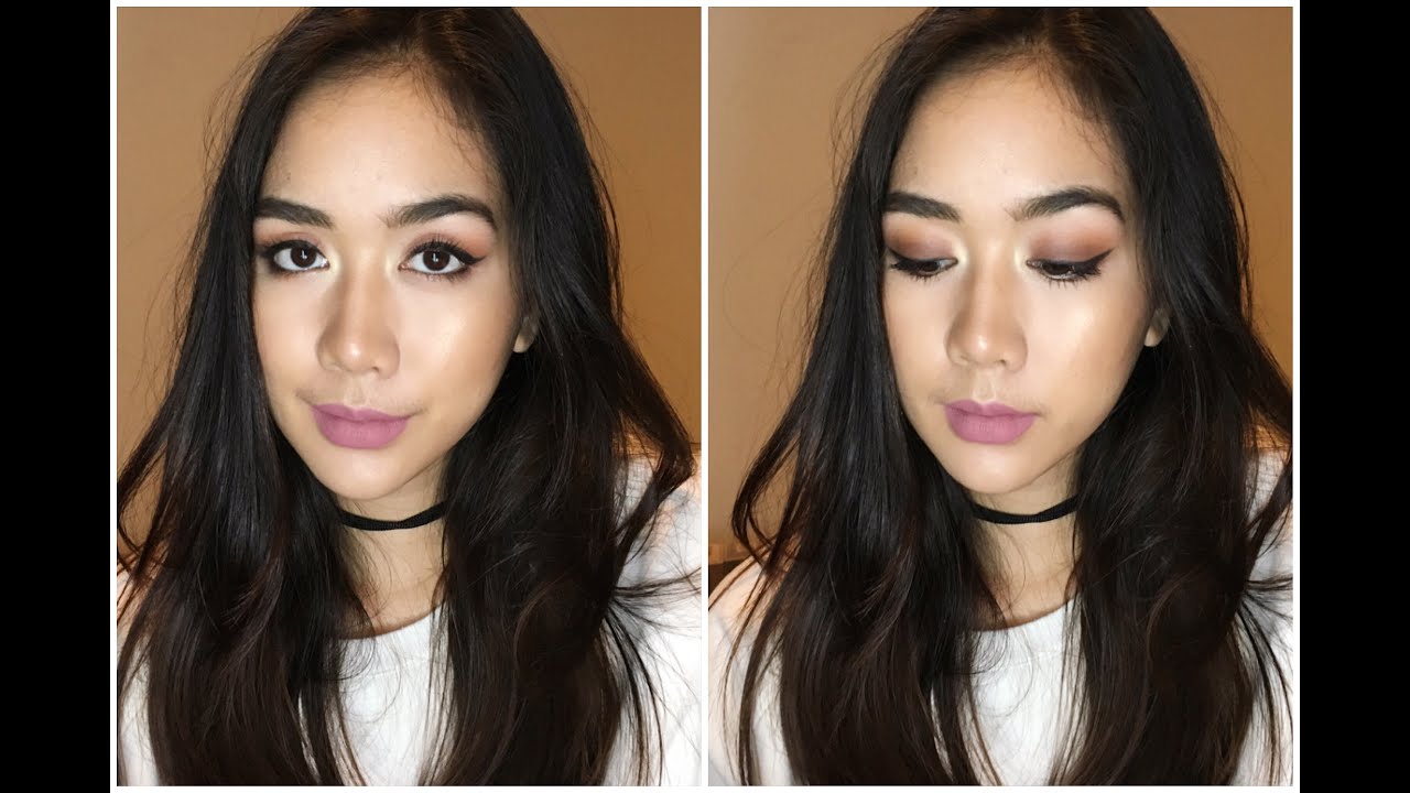 Grunge Matte Brown Makeup Tutorial - YouTube