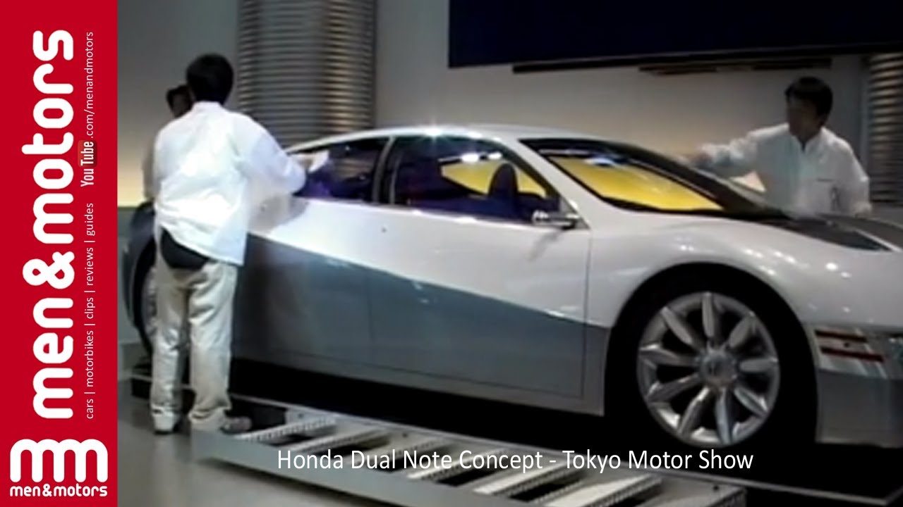 Honda Dual Note Concept - Tokyo Motor Show - YouTube