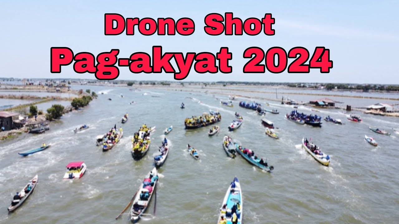 Pag-akyat 2024! Pagodahan sa Dagat | Water Festival | Full Drone Shot ...