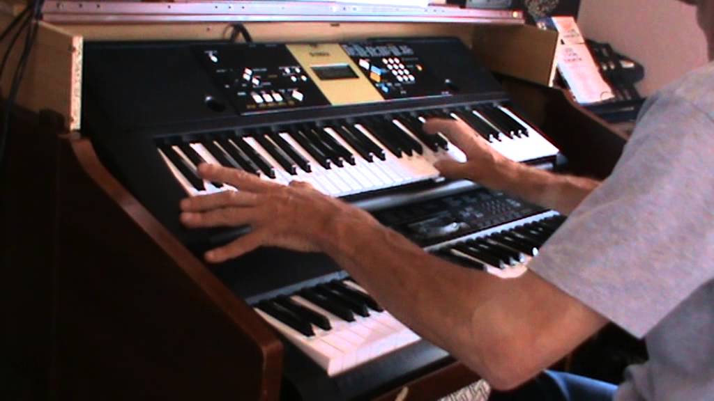 love letters in the sand played by andy on keyboards - YouTube