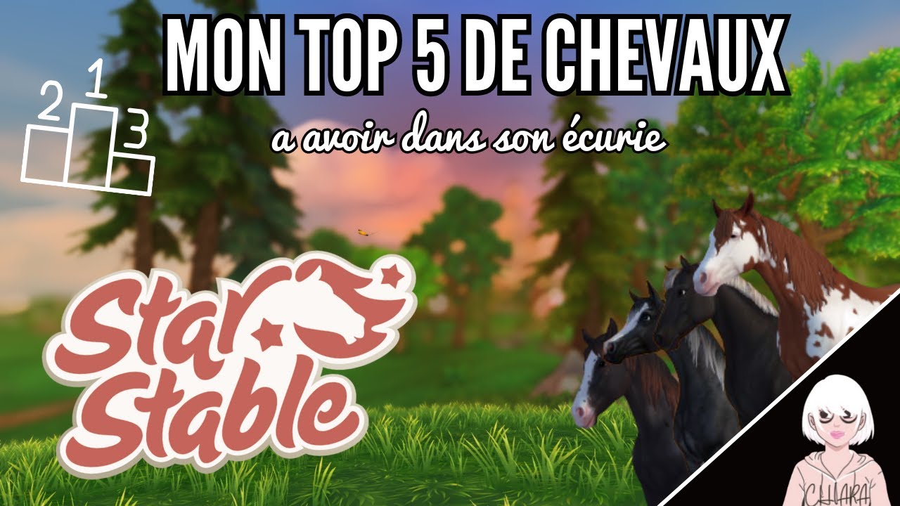 Mon top 5 de chevaux sur SSO ! 🥇 -StarStable Online 🐴 - YouTube