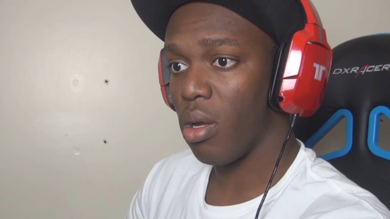KSI scary game reaction (7 DAYS) - YouTube