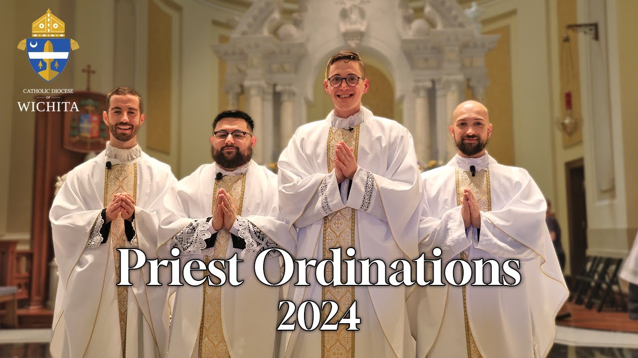 2024 Priest Ordinations | Catholic Diocese of Wichita - YouTube