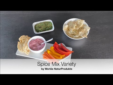 Worlée NaturProdukte spice blends - YouTube