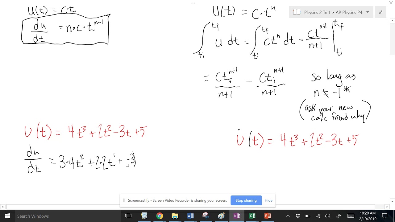 Power Rule and Power Rule In Reverse - YouTube