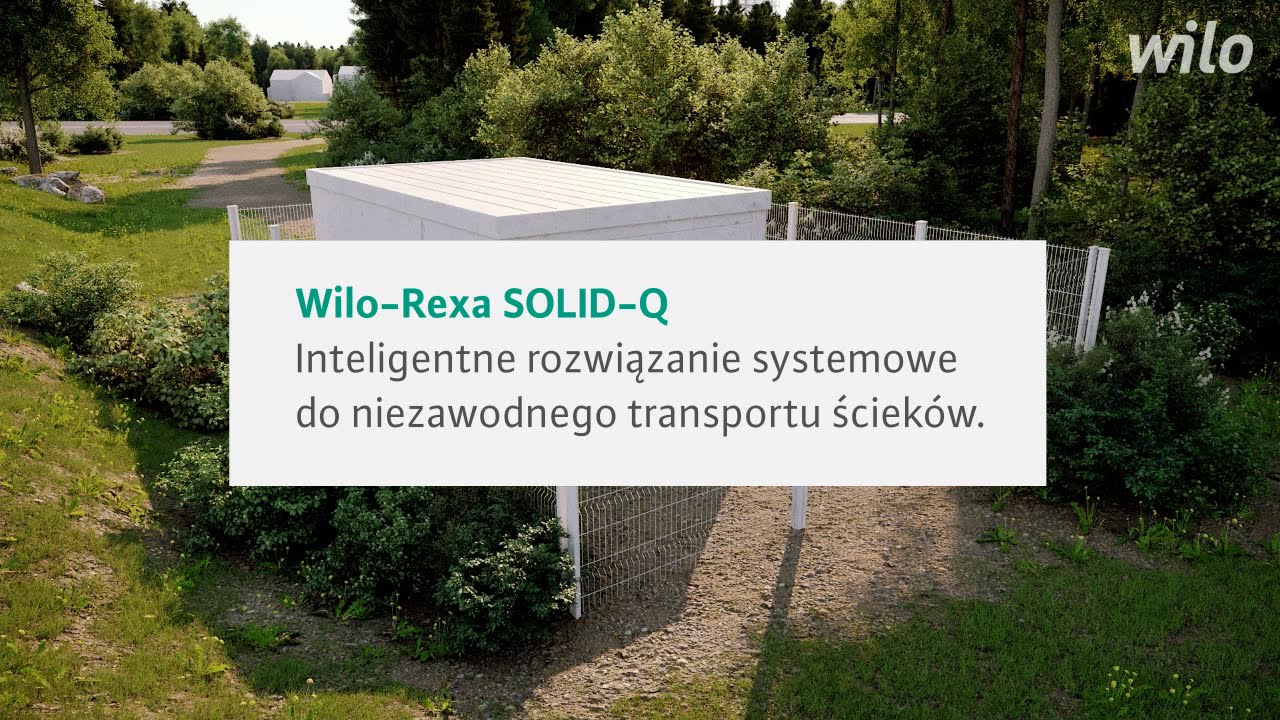 Wilo-Rexa SOLID-Q transport ścieków nieoczyszczonych, ścieków z fekaliami. - YouTube