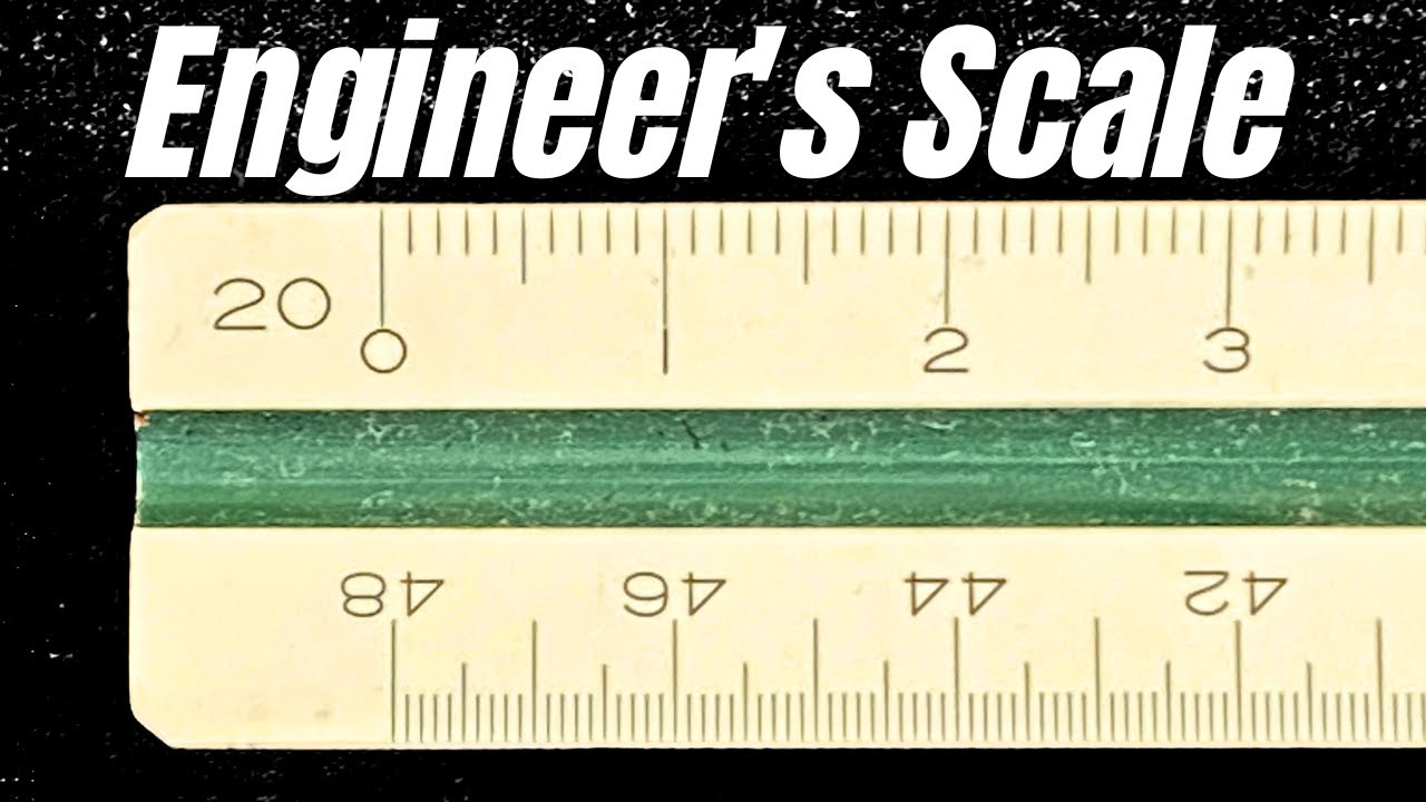 How To Read And Use An Engineer s Scale For Beginners YouTube How To Read And Use An Engineer s Scale For Beginners YouTube