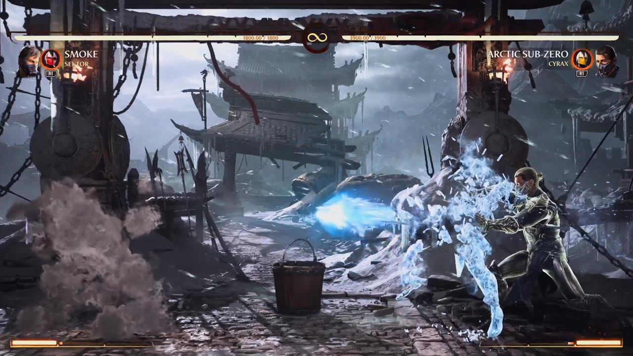 Smoke vs Arctic Sub Zero 【Mortal Kombat 1 Invasion Boss】- Boss Strategy ...