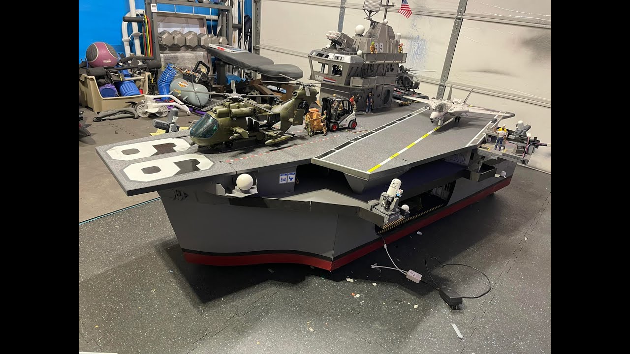 GI JOE USS FLAGG MODERNIZED PART 2 HD 1080p - YouTube