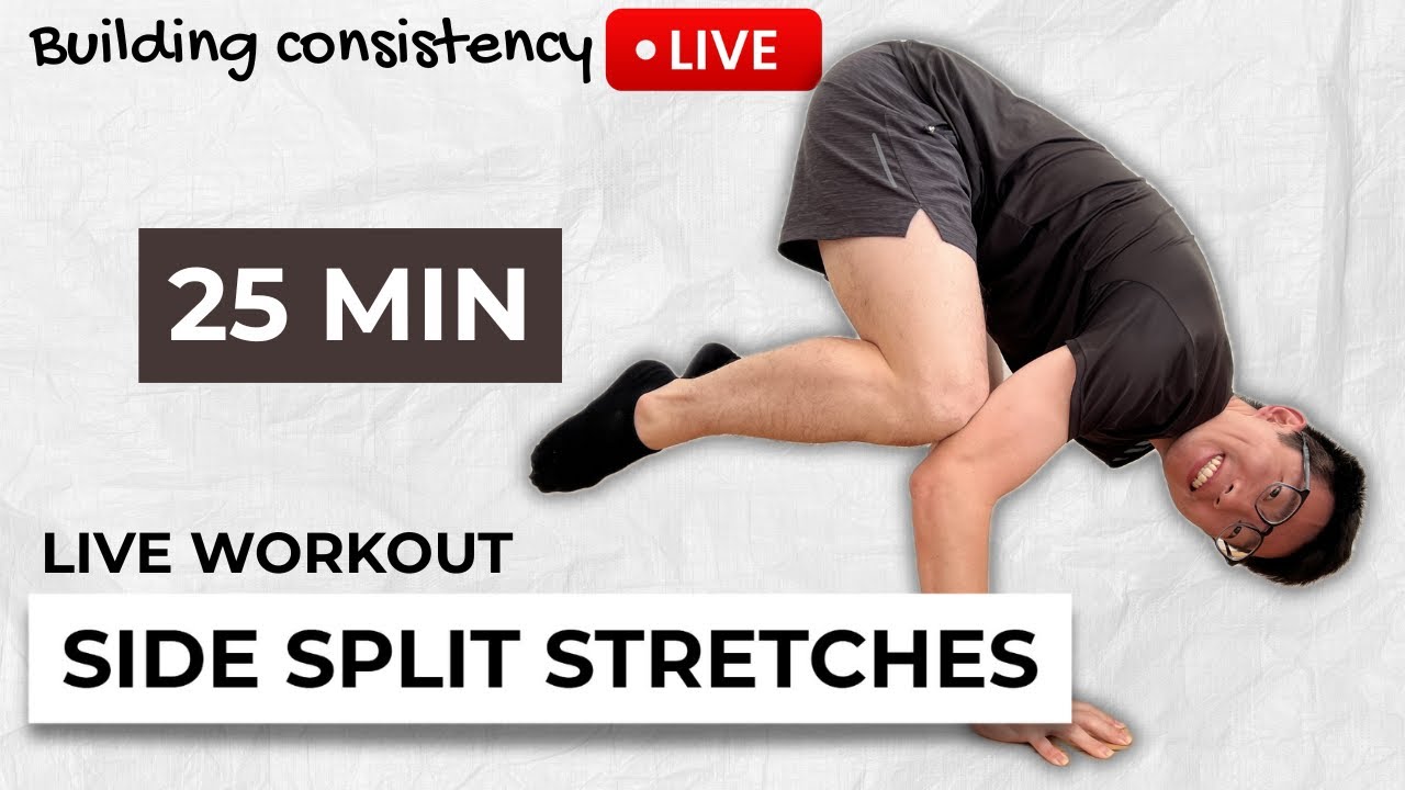 25 MIN SIDE SPLIT PRACTICE AND STRETCHES You’ll Actually Stick With ...