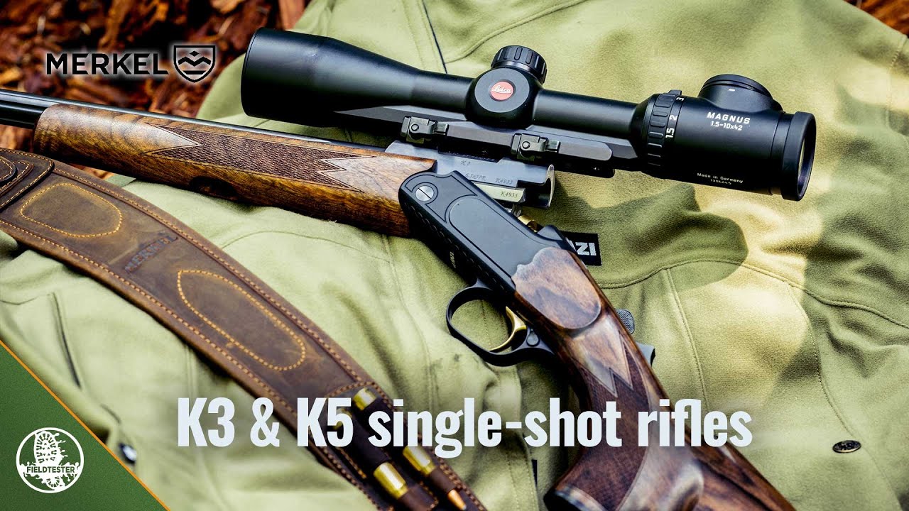 Merkel K5 & K3 single shot rifles - YouTube