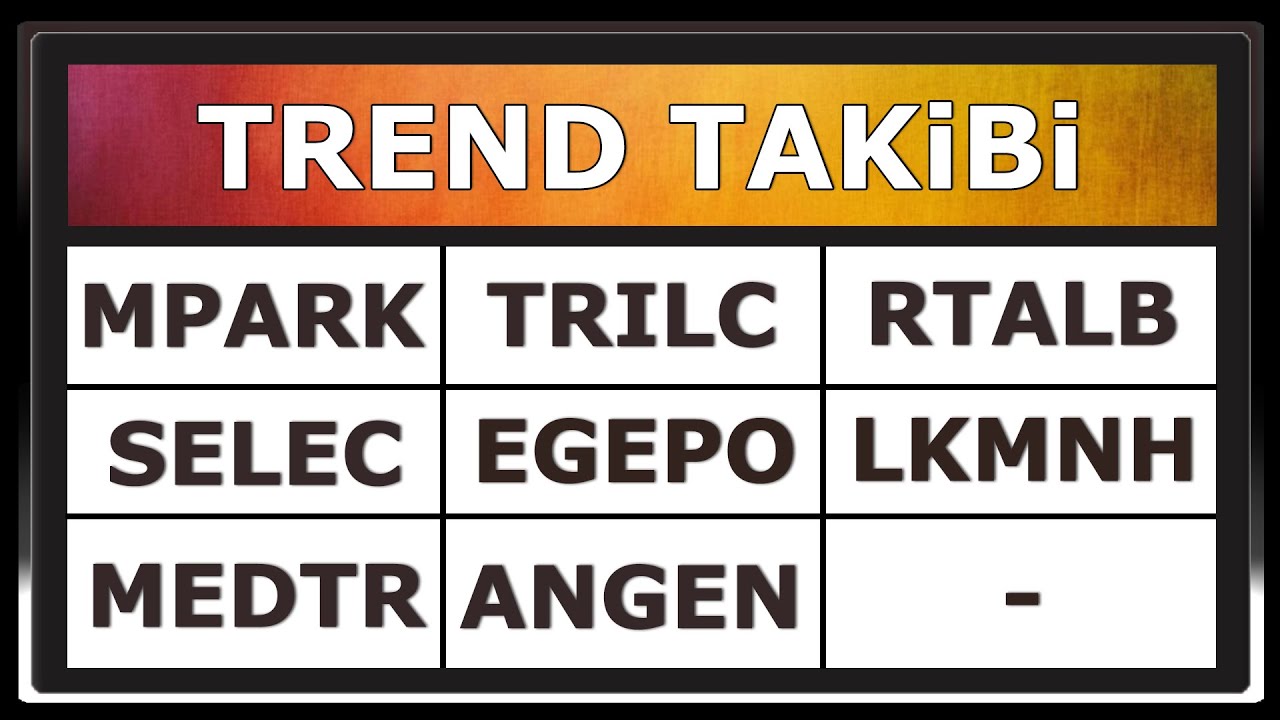MPARK TRILC RTALB SELEC EGEPO MEDTR ANGEN Hisse İncelemesi Yorumu - YouTube