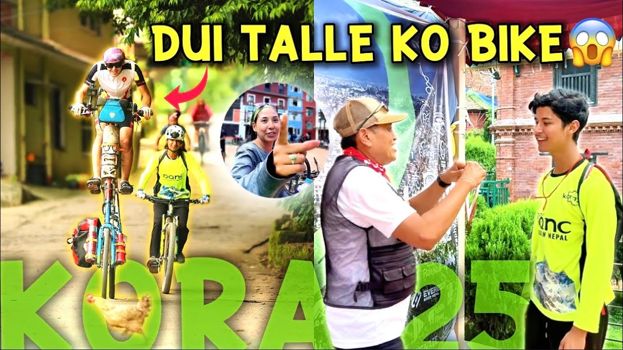 9 FEET KO BIKE IN NEPAL 😍/ KORA25 KATHMANDU RALLY / YETI SB150 ...