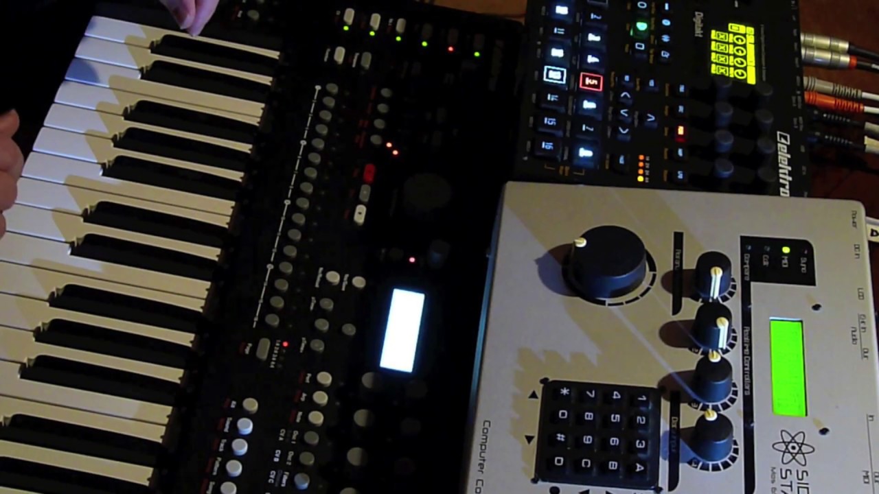 Salamander (SidStation, Analog Keys & Digitakt Cover) - YouTube