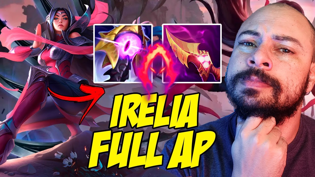 IRELIA MID FULL AP NA RANKED - EM BUSCA DA BUILD PERFEITA - YouTube