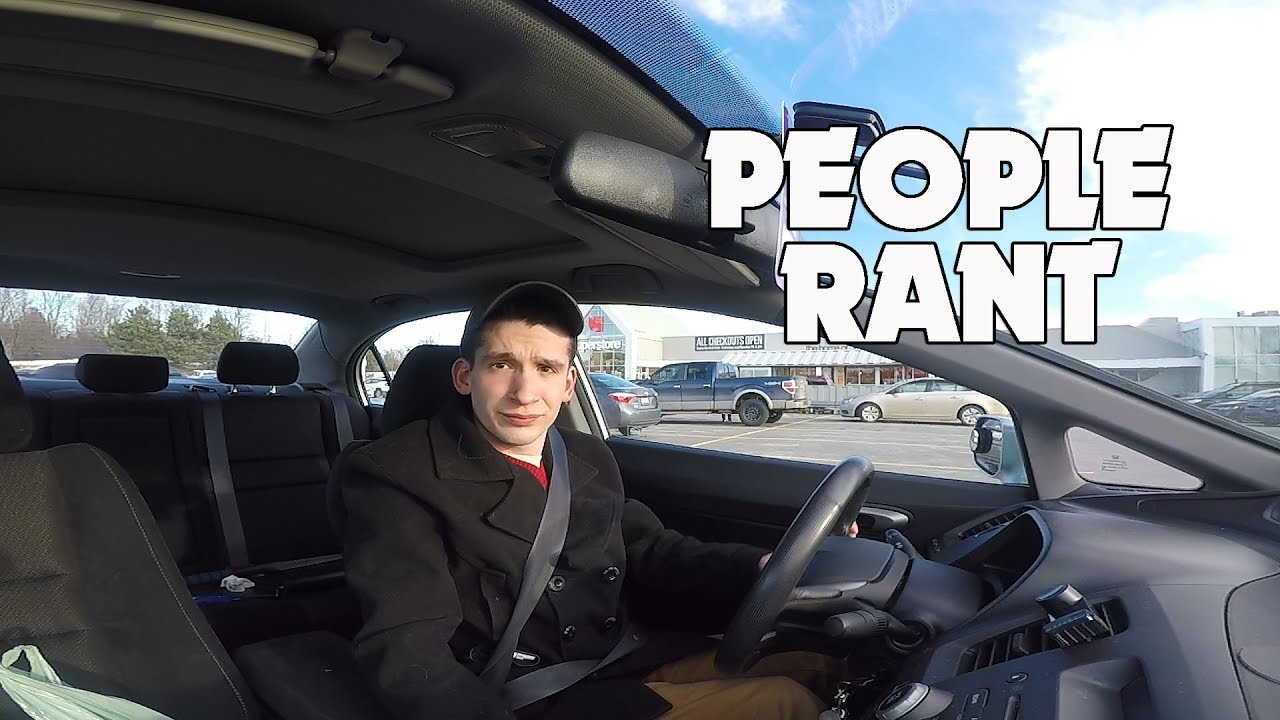 A quick people rant!! - YouTube