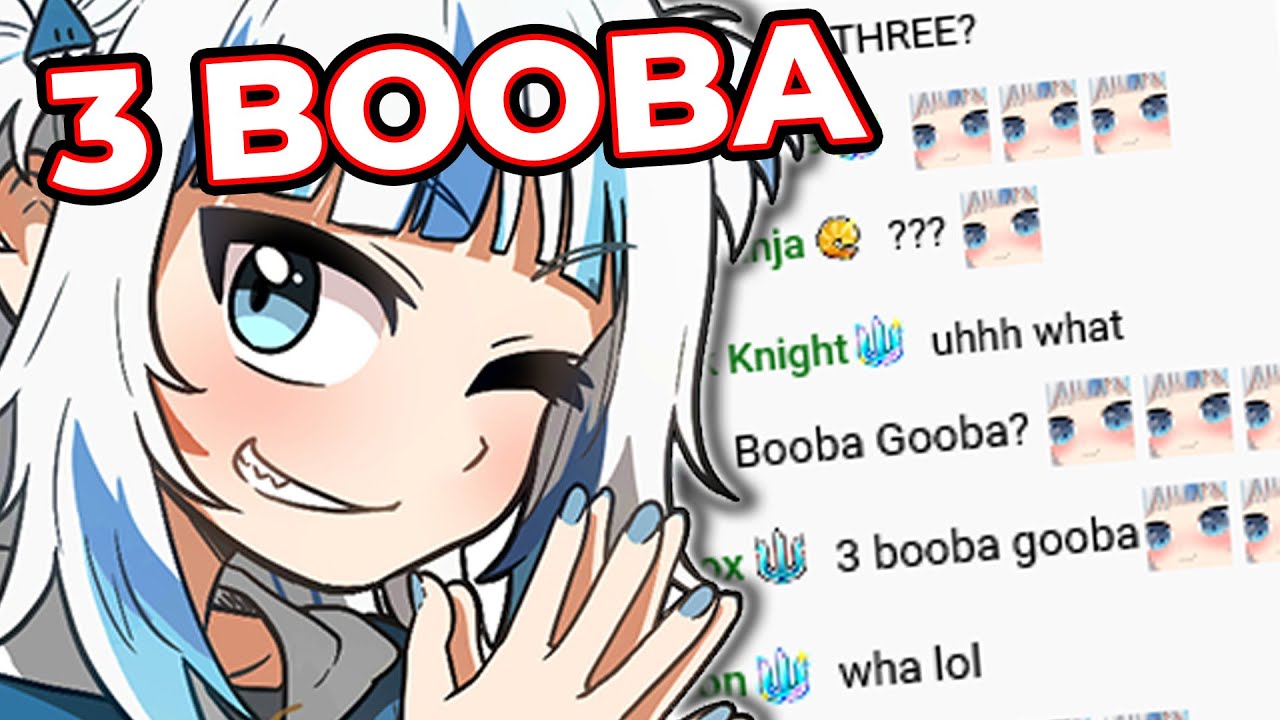 Gura with 3 Booba ?! - YouTube