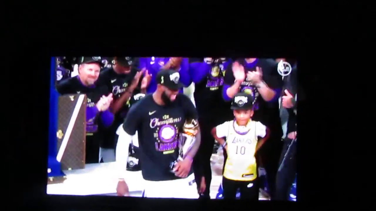 LBJ Named 2020 Finals MVP - YouTube
